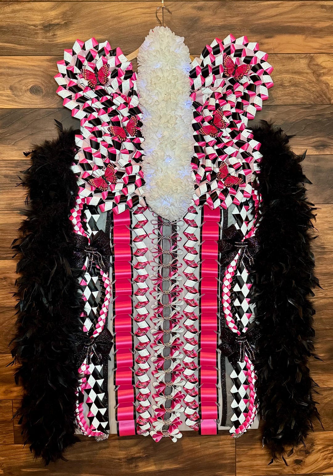 Butterfly MEGA Mum, Texas Homecoming Mums, Spirit Mums, Butterfly Shape ...