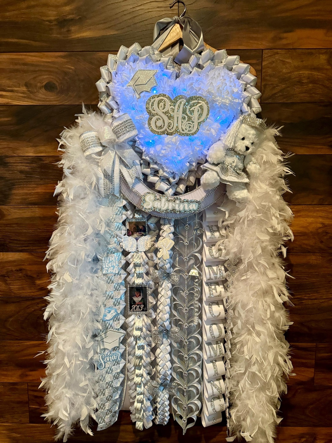 Triple Deluxemum, Custom Texas Homecoming Mums, Spirit Mums, Heart ...
