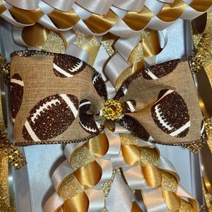 Football Shaped Mega Homecoming Mum, Custom Homecoming Mums, Spirit ...