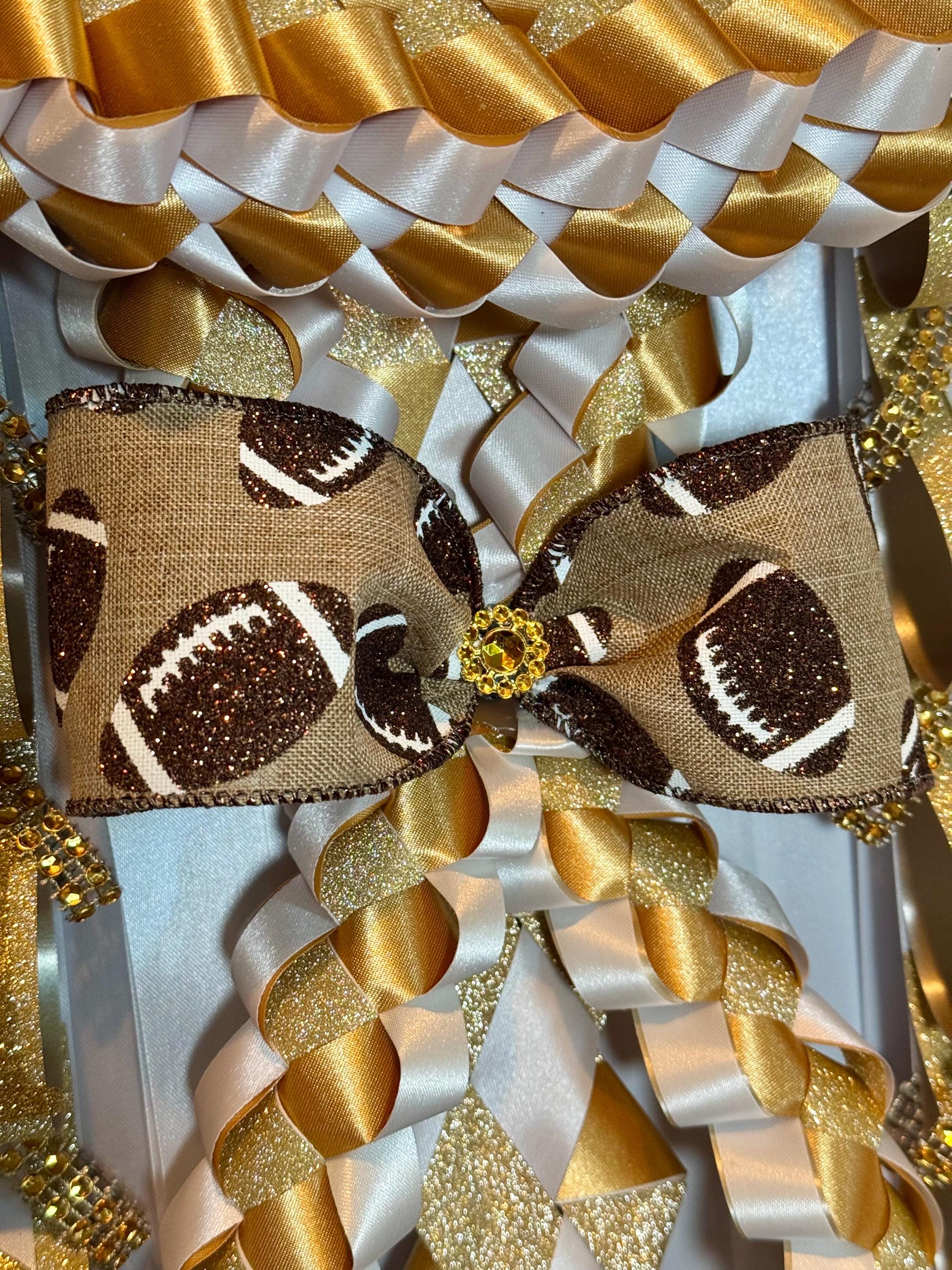 Football Shaped Mega Homecoming Mum, Custom Homecoming Mums, Spirit ...