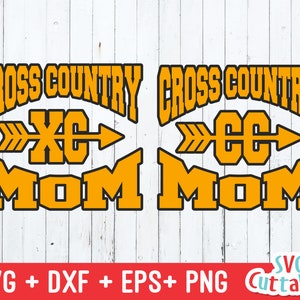 Cross Country Svg, Cross Country Mom SVG, DXF, EPS, Cross Country Cut ...