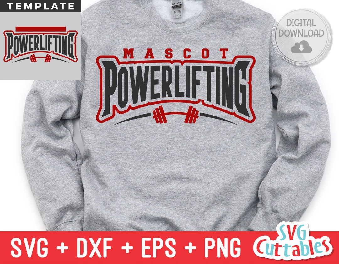 Powerlifting Svg - Powerlifting Template 003 - Svg - Dxf - Eps - Png ...