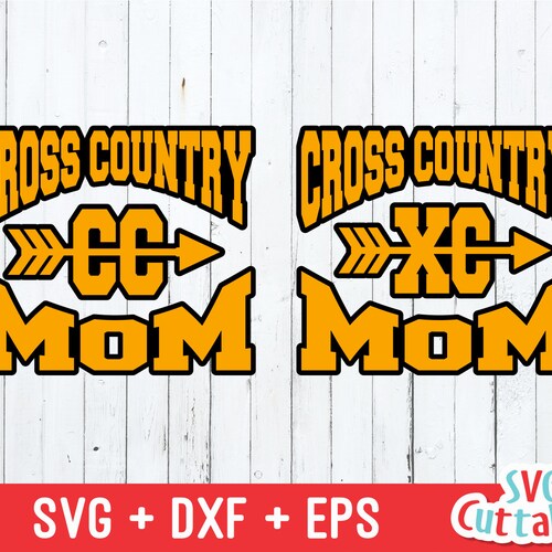 Cross Country Mom Svg for Cricut and Silhouette Cameo. Free - Etsy