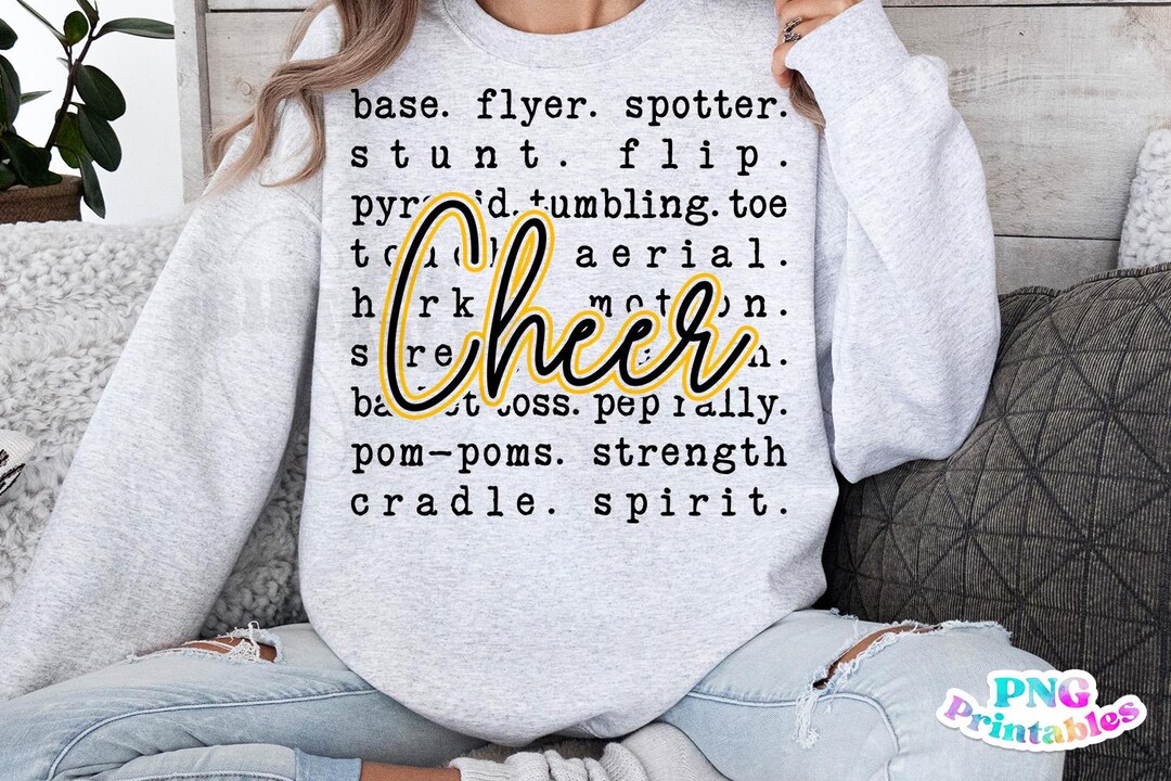 Cheer Svg - Cheer Word Art Svg - Cheer Terms Cut File - Dxf - Eps - Svg ...