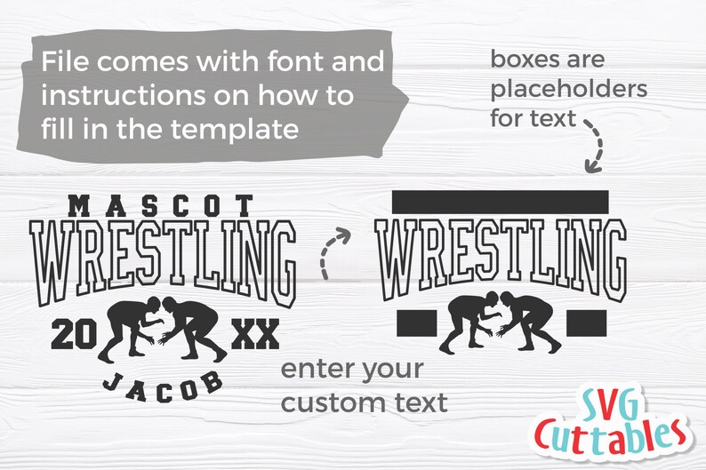 Wrestling Svg - Wrestling Template 007 - Svg - Eps - Dxf - Png ...