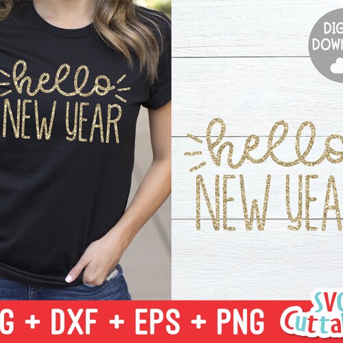 Cheers Svg New Year's Cut File Svg Eps Dxf Png - Etsy