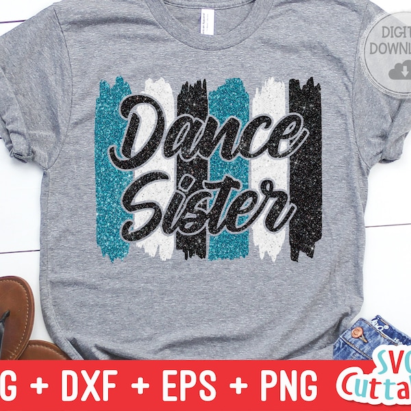 Dance Sister Svg - Etsy