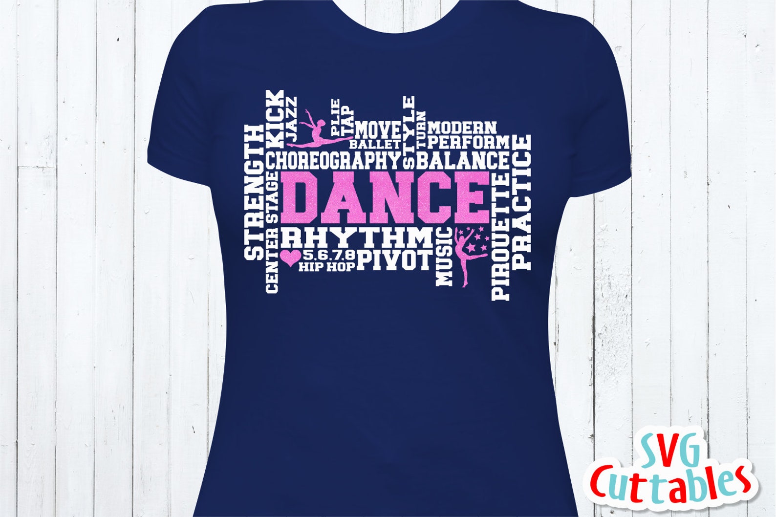 Dance SVG - Dance Word Art Svg - Dxf - Eps - Cut File - Dance Team ...