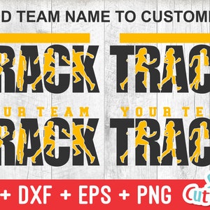 Track Svg - Track and Field Template 007 - Track Cut File - Svg - Eps ...