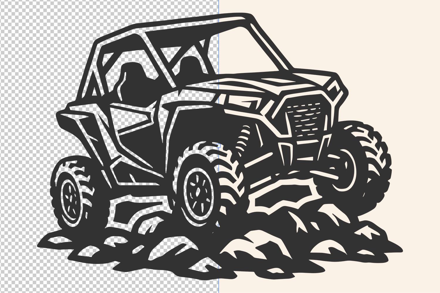 UTV Svg - Atv Cut File - Svg - Dxf - Eps - Png - Utv Clipart ...