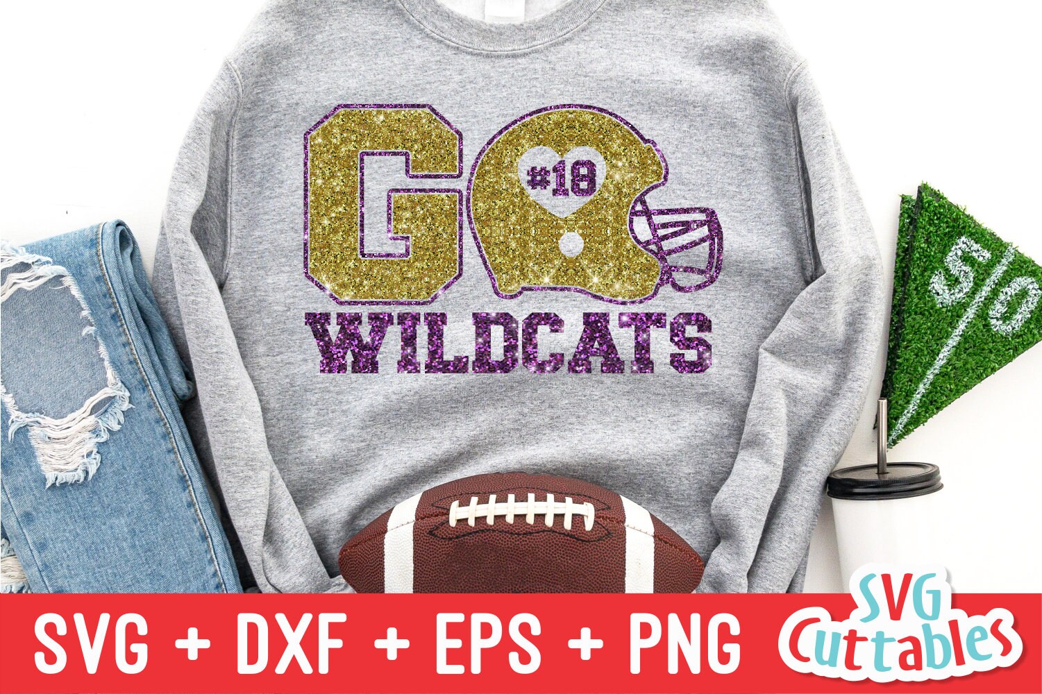 GO Football Svg Football Cut File Svg Dxf Eps Png - Etsy