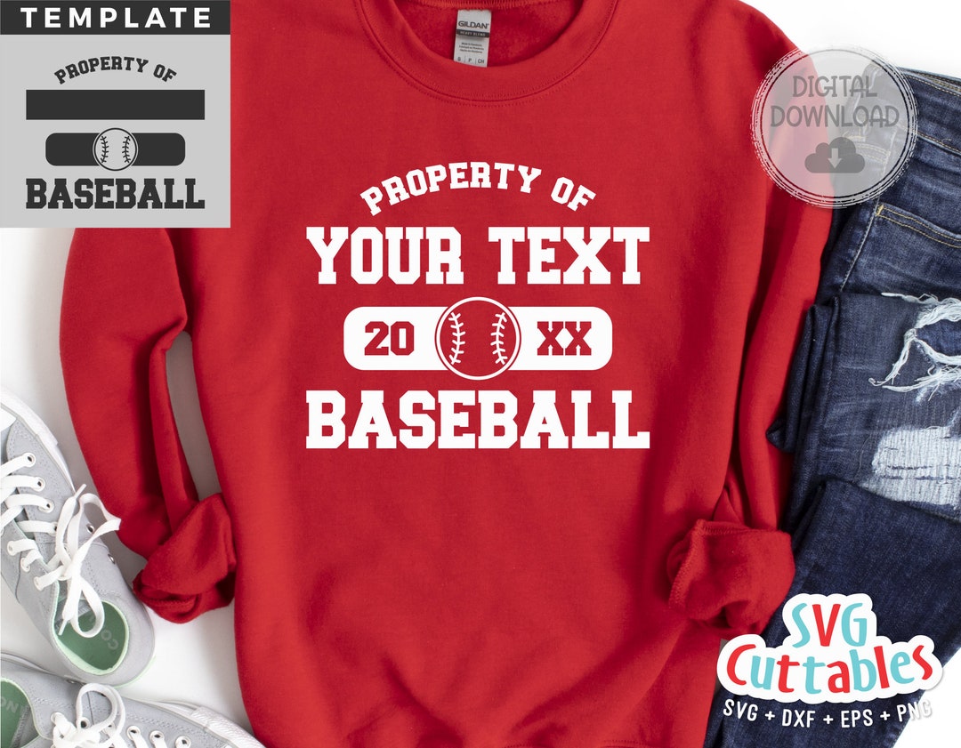 Baseball Svg - Baseball Template 0056- Svg - Eps - Dxf - Png ...