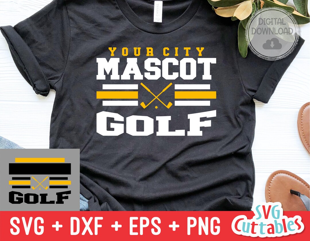 Golf Svg Cut File - Golf Team - Golf Template 006 - Svg - Eps - Dxf ...