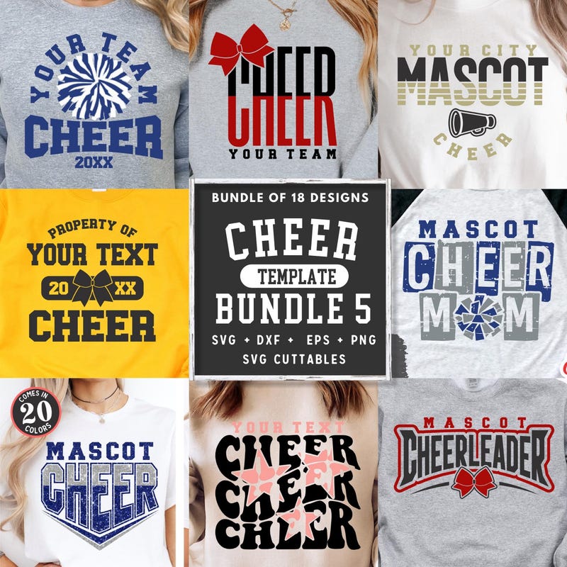 Cheer Svg - Etsy