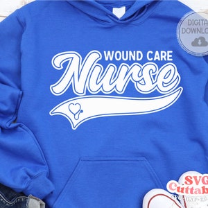 Wound Care Nurse Svg - Cut File - Occupation - Swoosh - Svg - Dxf - Eps ...