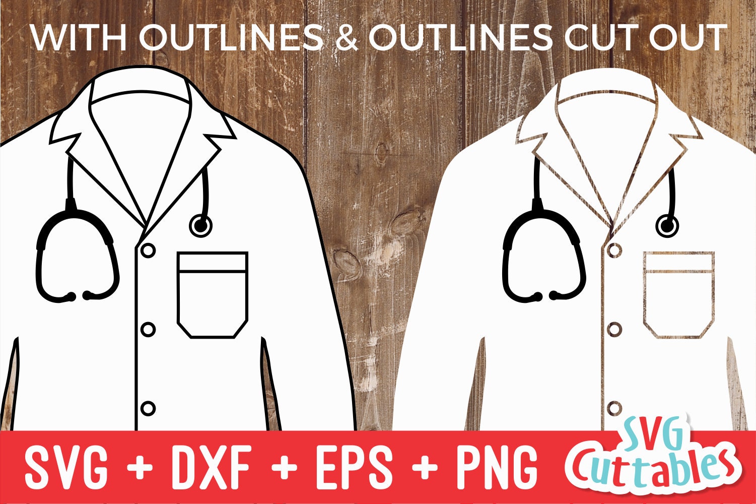 Doctor Coat Svg Doctor Svg Dxf Eps Png Cut File | Etsy