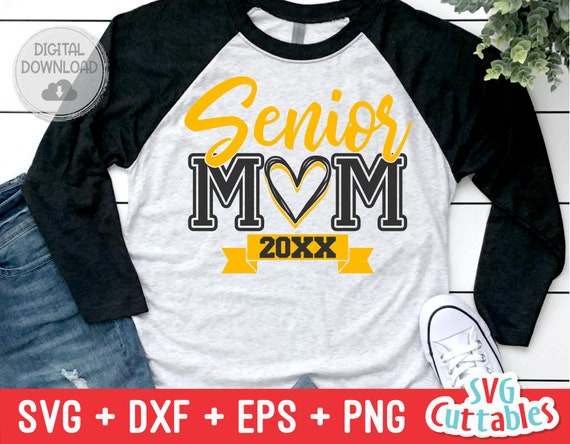 Senior Mom Svg Senior Mom Cut File Svg Eps Dxf Png | Etsy
