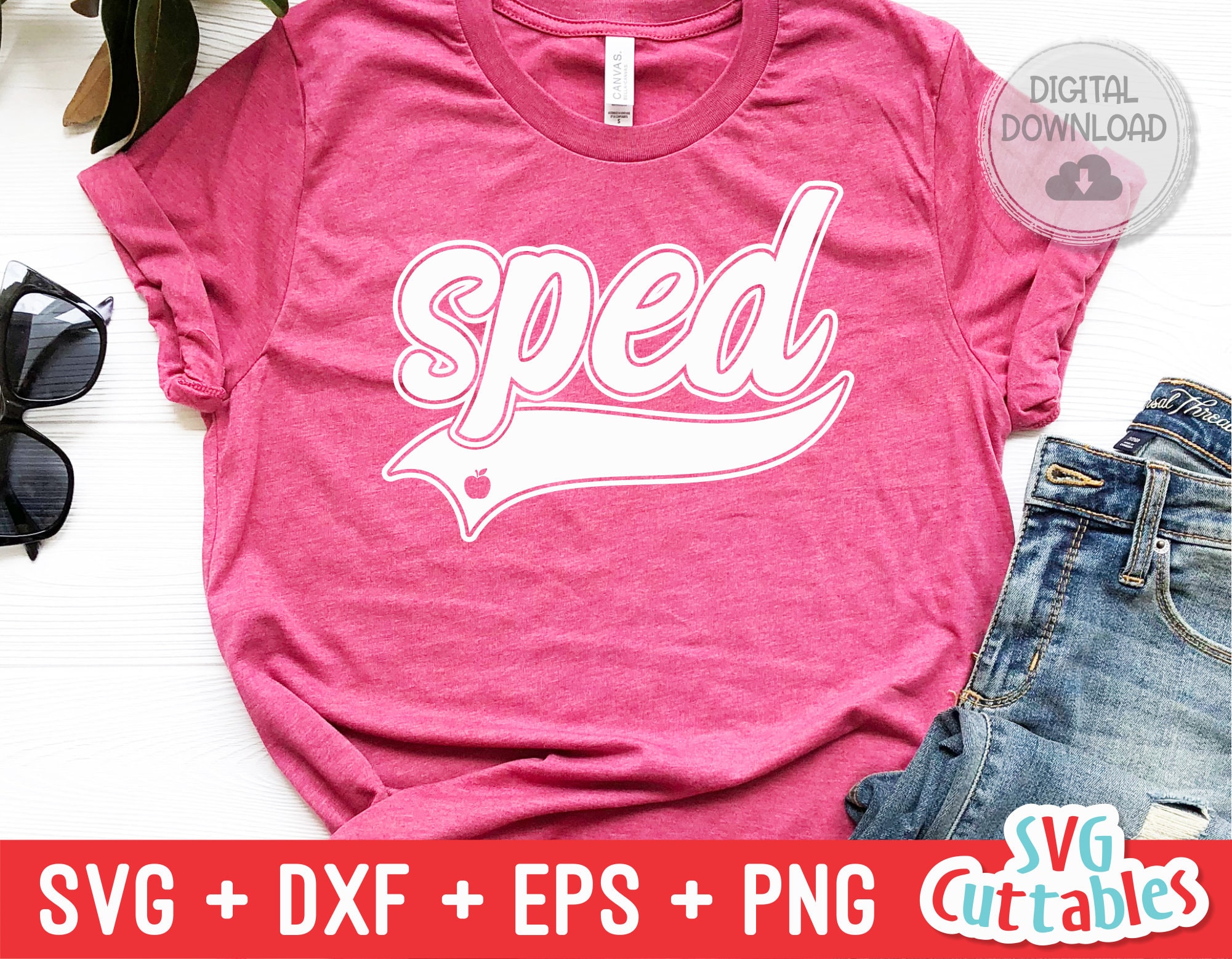 SPED Svg Special Education Teacher Cut File Occupation - Etsy