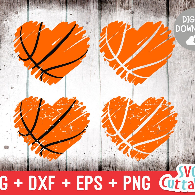 Distressed Grunge Heart - Etsy