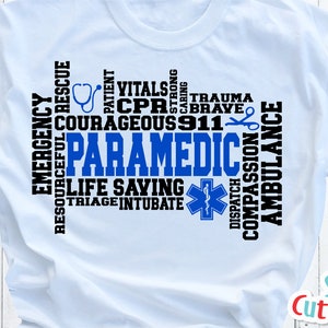 Paramedic Bundle Svg - EMT Bundle - Svg - Eps - Dxf - Png - Paramedic ...
