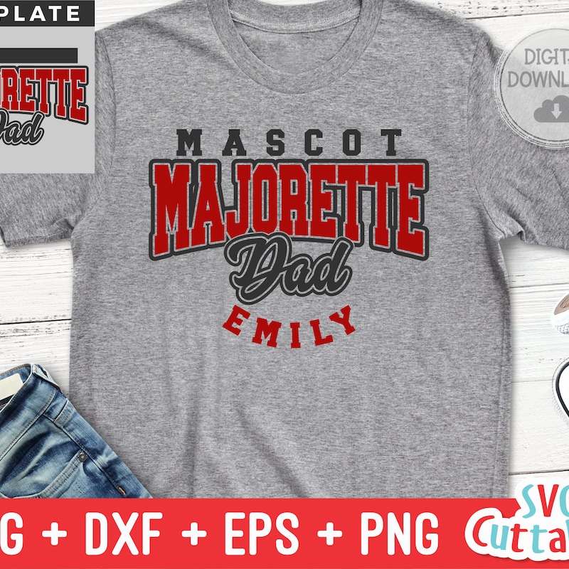 Majorette Svg - Etsy