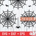 Spider Web Svg, Web Svg, Halloween Svg, Eps, Dxf, Split Spider Web, Spider Svg, Silhouette ...