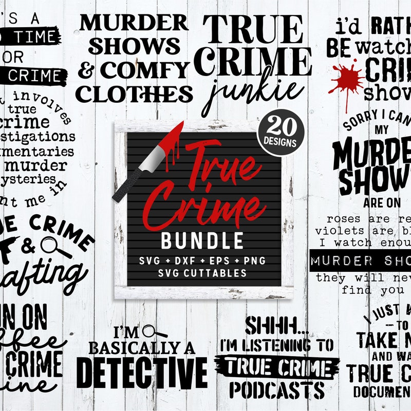 True Crime - Etsy