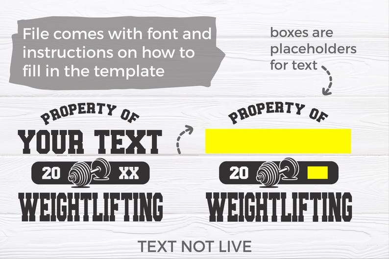 Weightlifting Svg - Weightlifting Template 004 - Svg - Eps - Dxf - Png ...