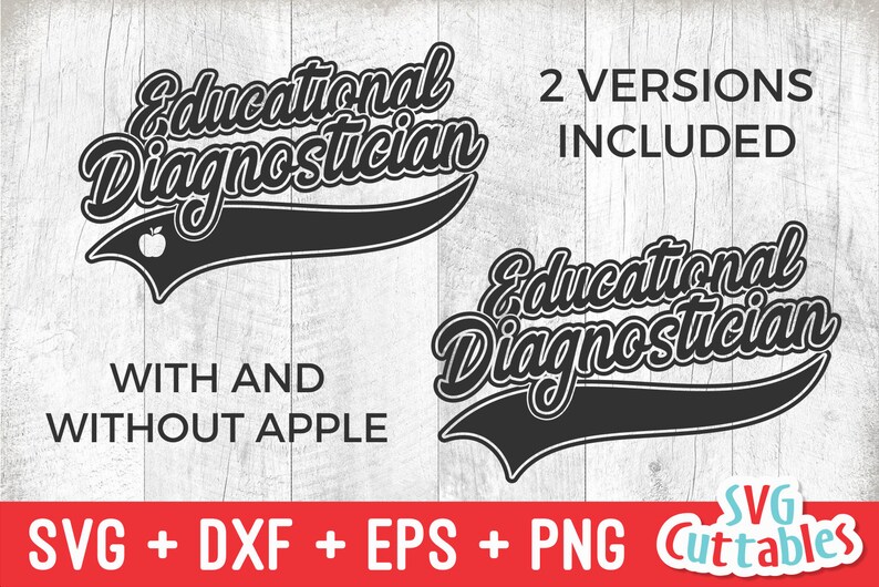 Educational Diagnostician Svg - Teacher Svg - Occupation - Swoosh - Svg ...