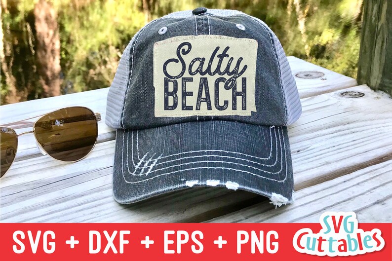 Salty Beach svg Summer Cut File Beach Funny Quote | Etsy
