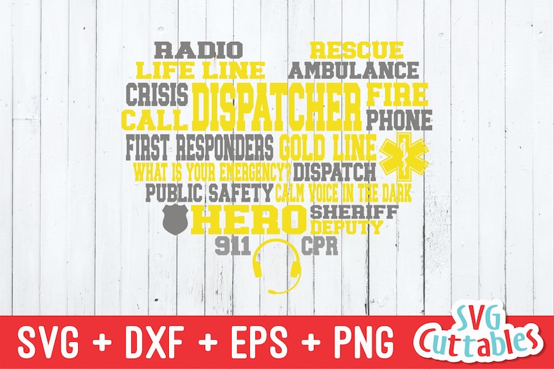 911 Dispatcher Subway Heart Svg - Dispatcher Cut File - Svg - Eps - Dxf ...