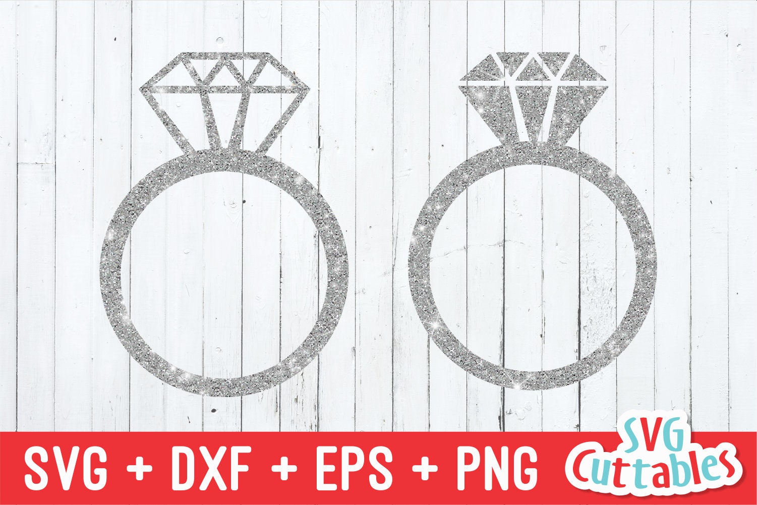 Diamond Ring Svg Wedding Ring Cut File Rings Svg Dxf - Etsy