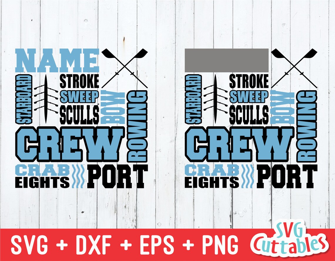 Crew Svg, Rowing Svg, Dxf, Eps, Crew Rowing Subway Art, Crew Cut File ...