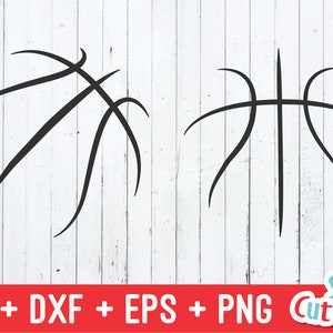 Basketball Bundle 1 Svg - Basketball Cut Files - Svg - Eps - Dxf ...
