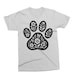Floral Paw Print Svg - Paw Print Png Clipart - Cut File - Svg - Dxf ...