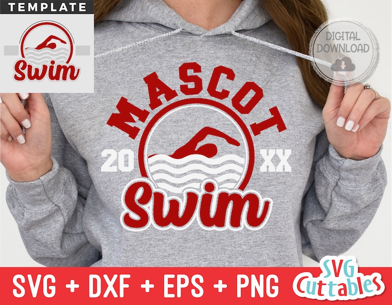 Swimming Svg Swim Cut File Swim Template 009 Svg Eps - Etsy