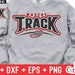 Track Svg Bundle - Track and Field Template Bundle - Track Cut File ...