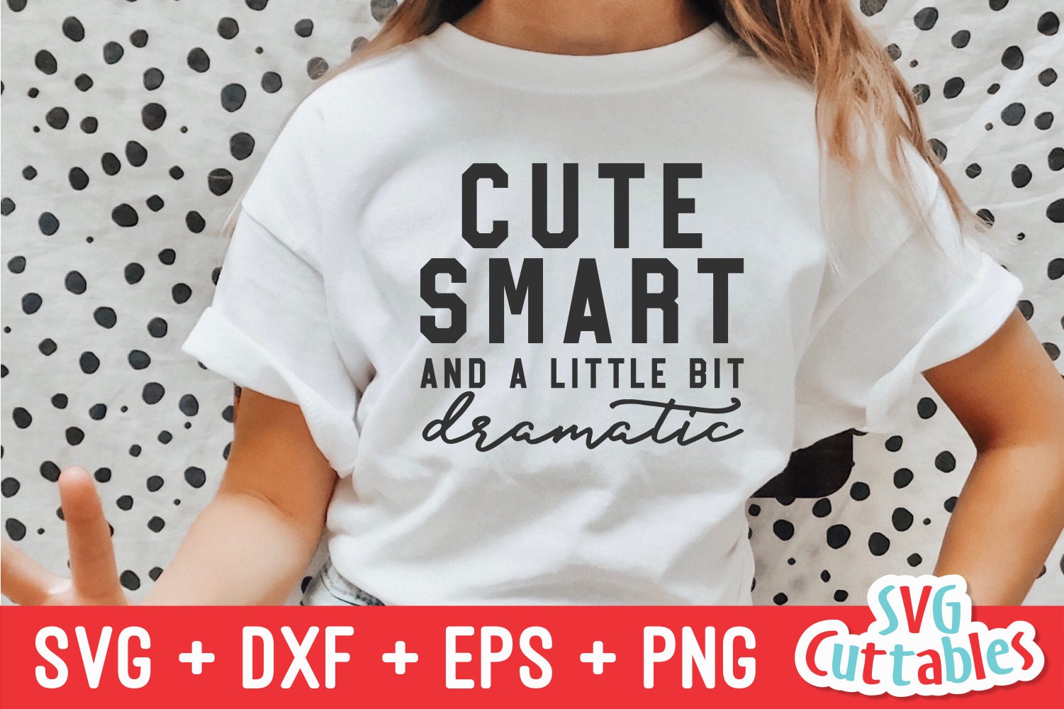 Cute Smart and A Little Bit Dramatic Svg Funny Cut File - Etsy