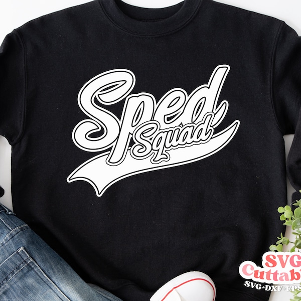 Special Education Squad Svg - Etsy