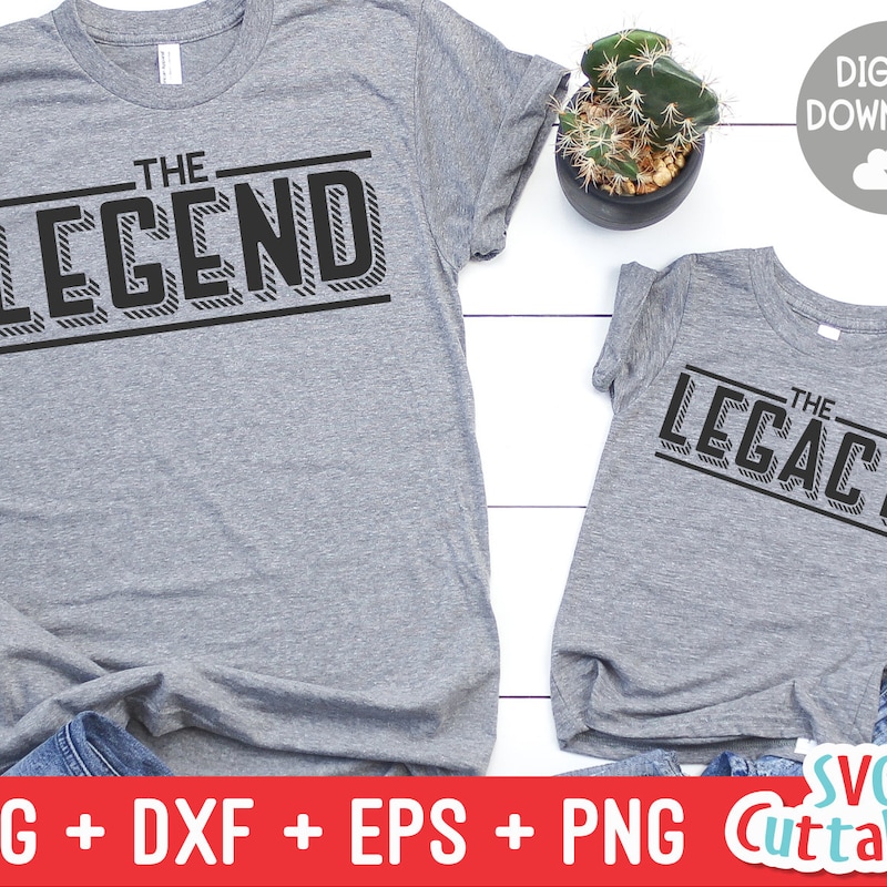 Legend Legacy Svg - Etsy