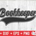 Bookkeeper Svg Cut File School Swoosh Svg Dxf Eps Png Cut File ...