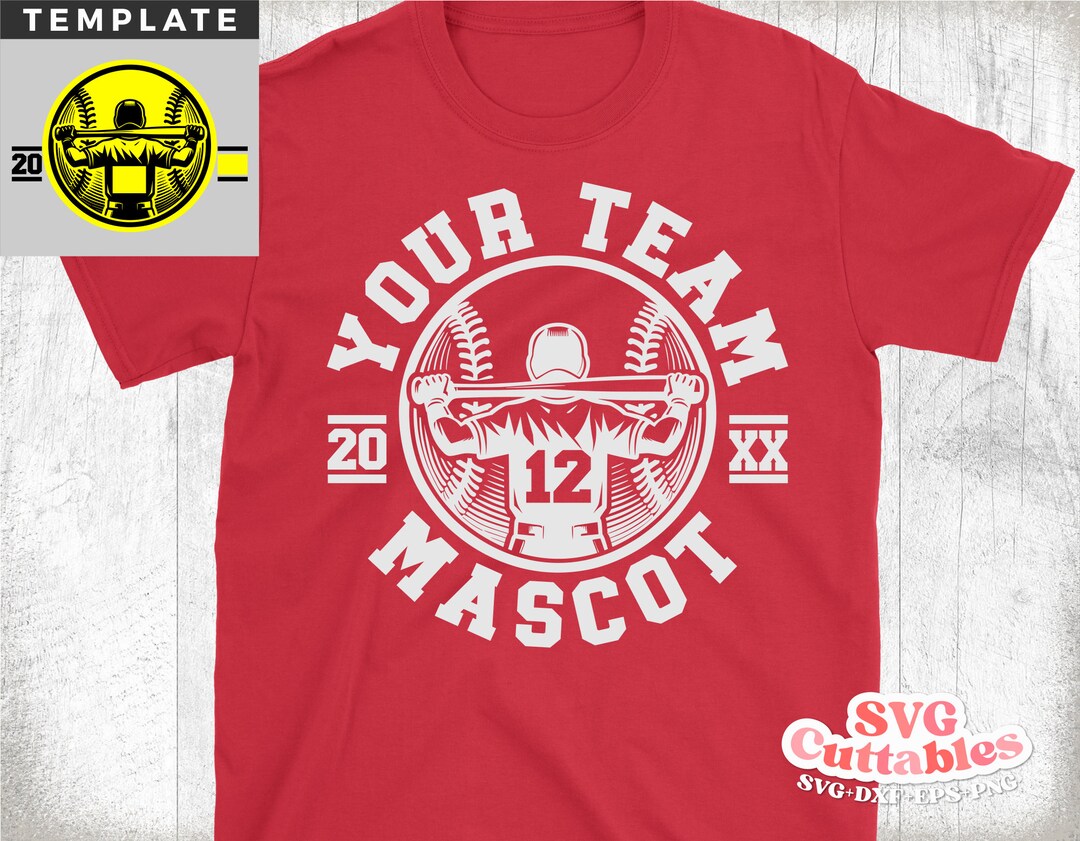 Baseball Svg - Baseball Template - Svg - Eps - Dxf - Png - Silhouette ...