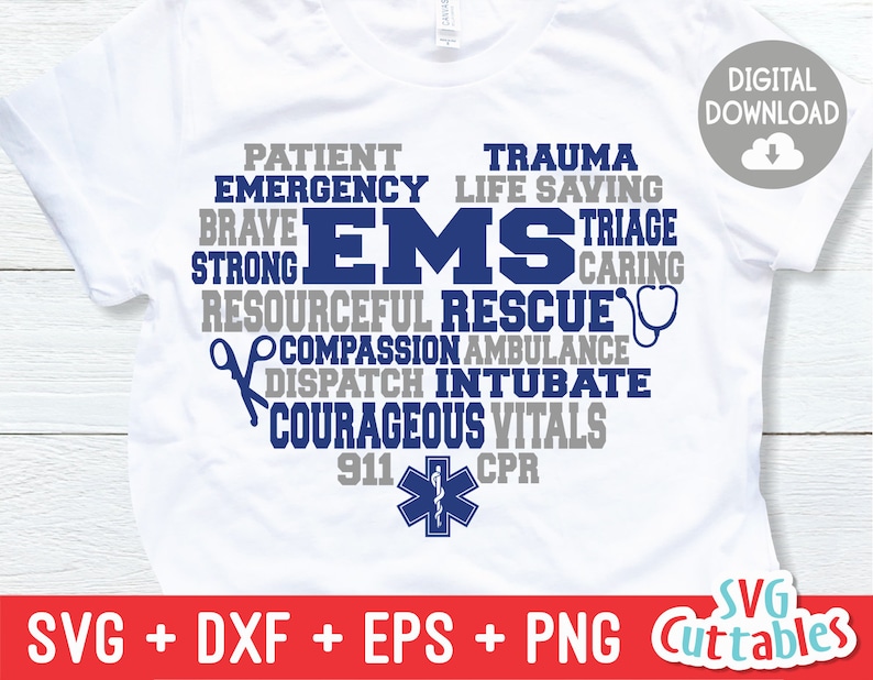 EMS Svg Cut File- Svg - Eps - Dxf - Png - Heart - Word Art - Subway Art ...
