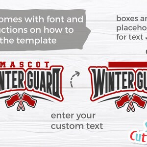 Winter Guard Svg - Winter Guard Template 004 - Svg - Dxf - Eps - Png ...