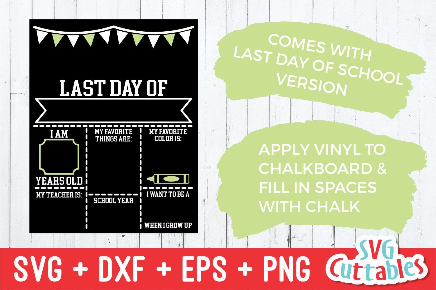 First Day of School Svg Last Day of School Svg Eps Dxf - Etsy