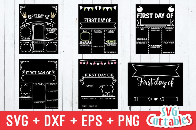 First Day of School svg Bundle Last Day of School svg | Etsy