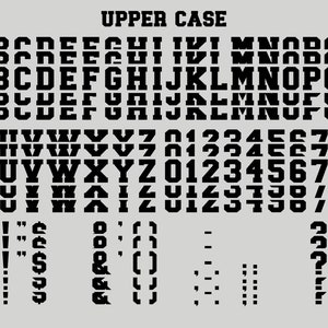 JP Sporty Stacked Font - Otf - Ttf - Mirrored Font - Athletic Font ...