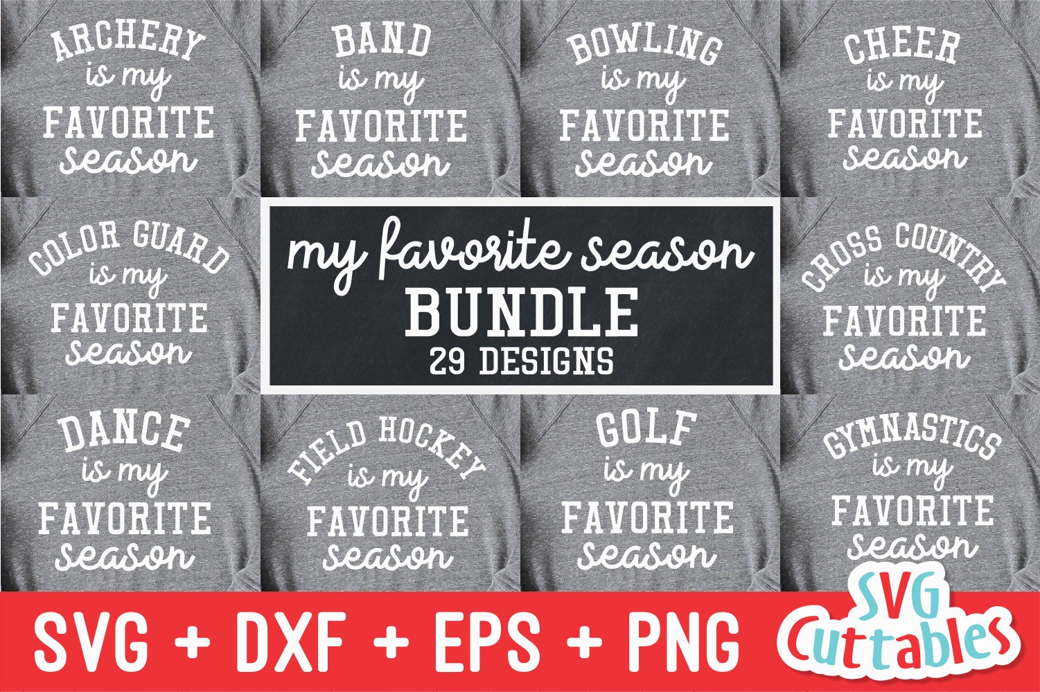 Is My Favorite Season Svg Bundle - Favorite Season Cut File - Svg - Dxf ...