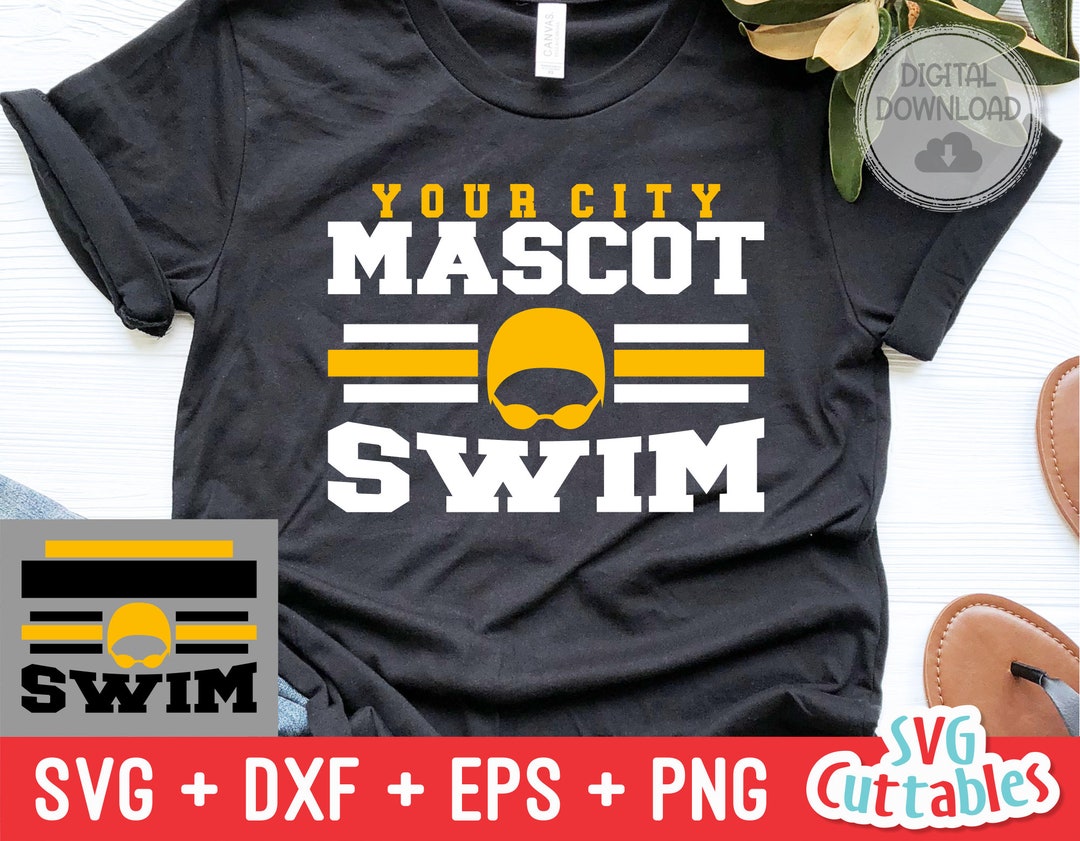 Swimming Svg Swim Cut File Swim Template 008 Svg Eps Dxf Png Silhouette ...