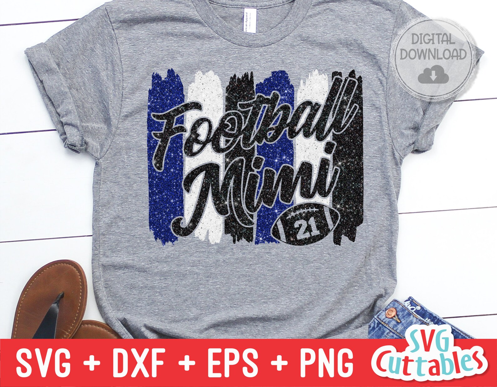 Football Mimi Svg Football Cut File Svg Dxf Eps Png - Etsy